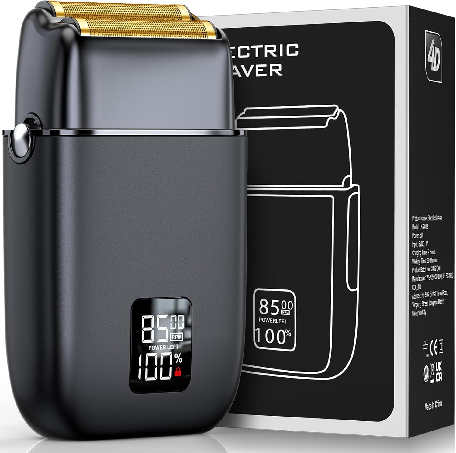 Electric Razor for Men Face, Electric Shavers for Men, Cordless ...