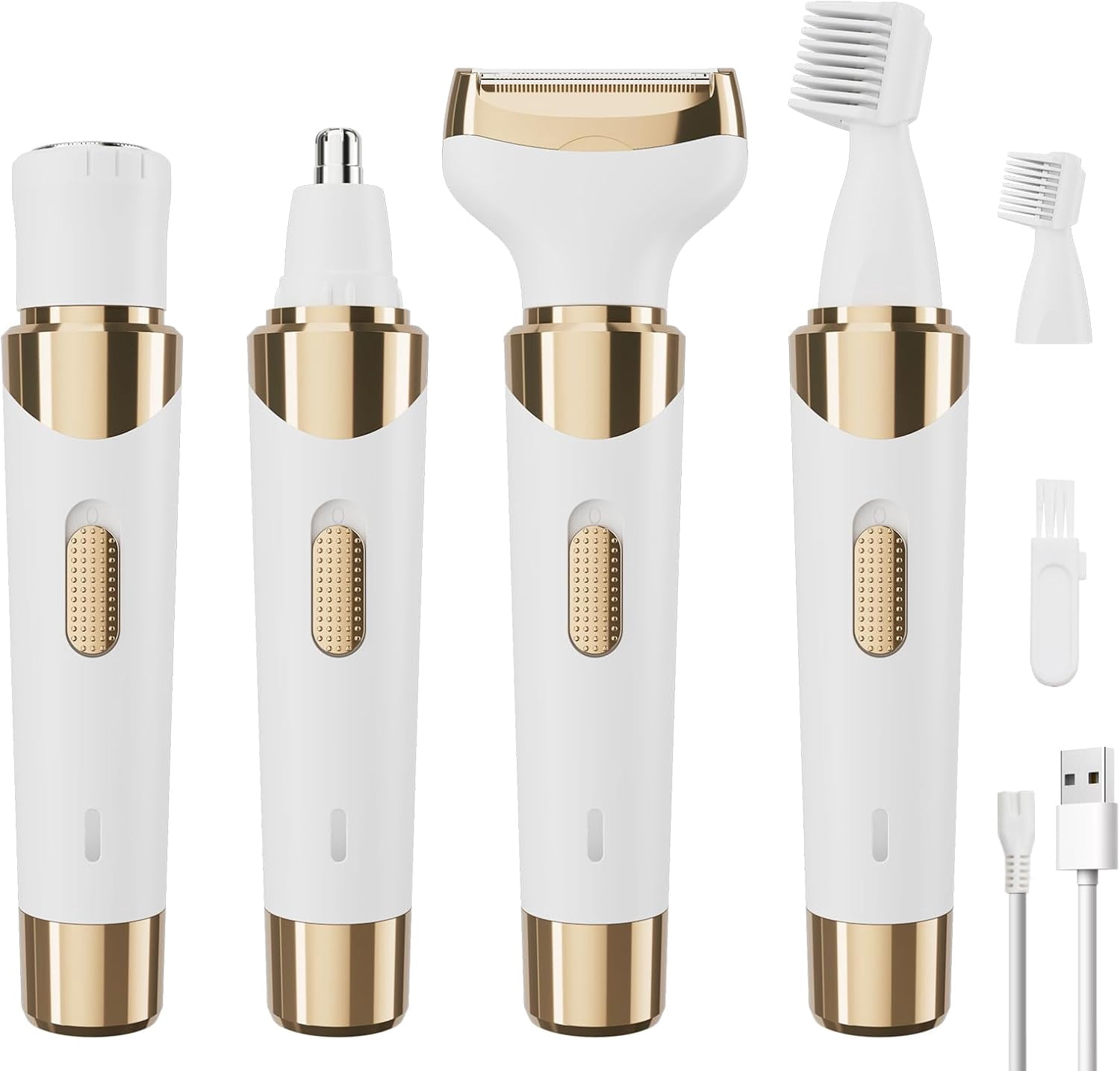 Electric Razor for Women,4 in 1 Womens Shaver Bikini Trimmer Pubic Hair ...