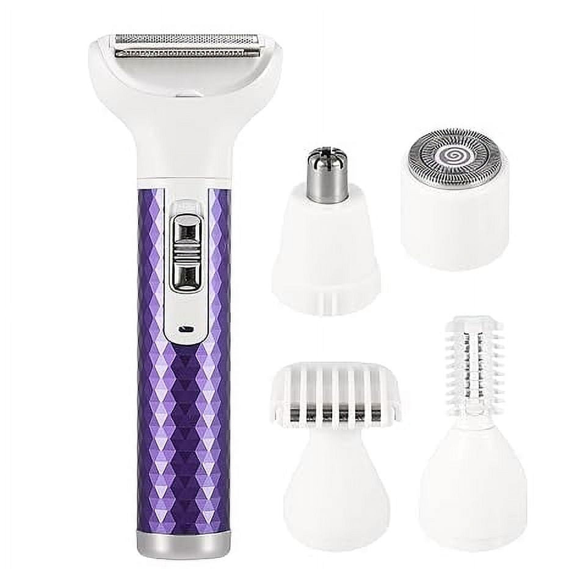 Electric Razor for Women, 5 in 1 Electric Shaver for Women, Portable ...