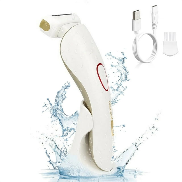Electric Razor for Women - Womens Shaver Bikini Trimmer Body Hair ...
