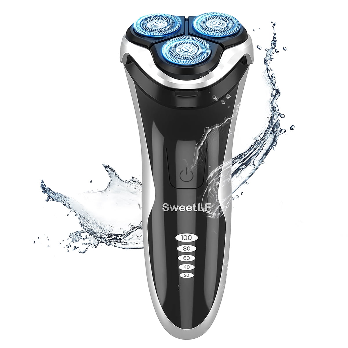 Electric Razor for Men, SweetLF [New] IPX7 Waterproof Electric Shaver ...