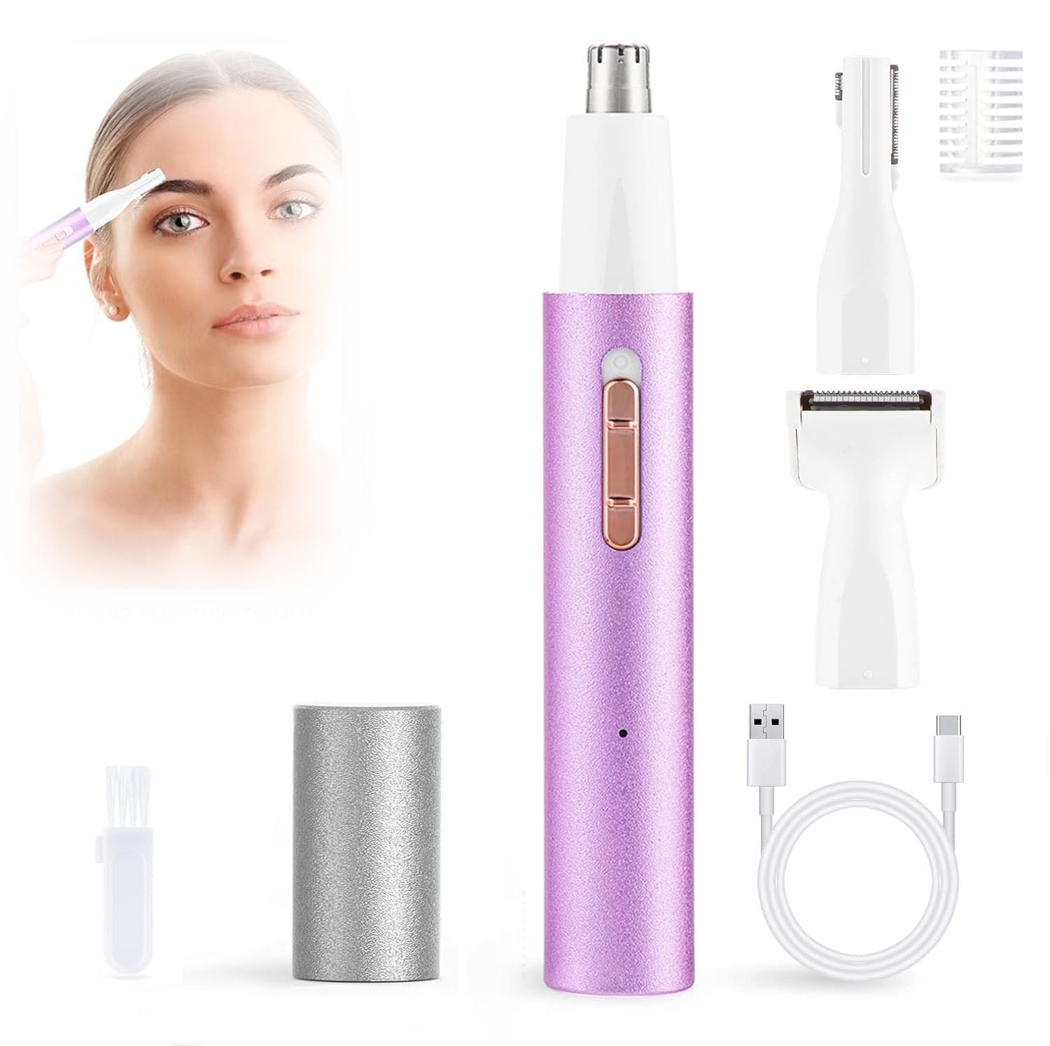 Electric Razors, 3 in 1 Electric Shaver, Bikini Trimmer Rechargeable ...