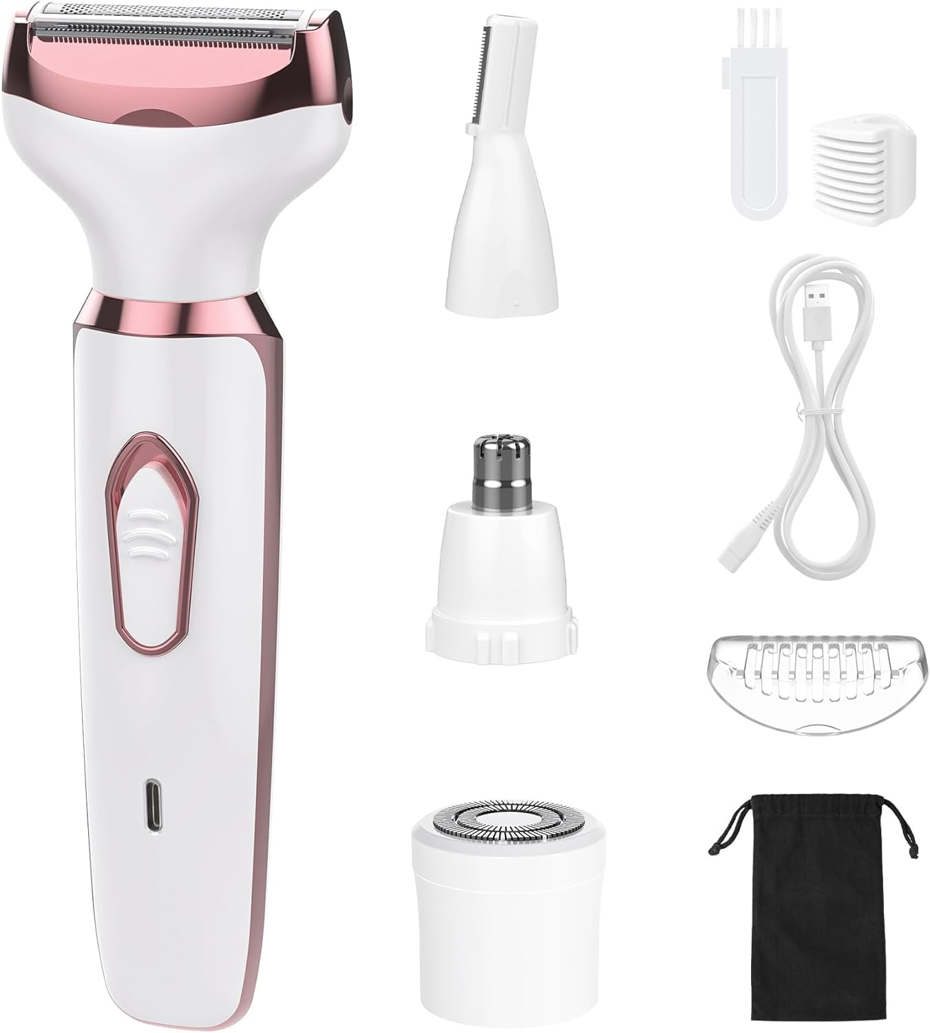 Electric Razors for Women, 4 in 1 Electric Women Shaver, Hair Removal ...