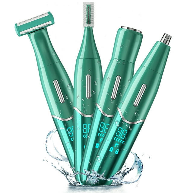 Electric Razors for Women, 4 in 1 Painless Electric Shaver ...