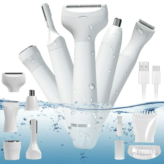 Electric Razors for Women,5 in 1 Womens Shaver Set Removal for Body ...
