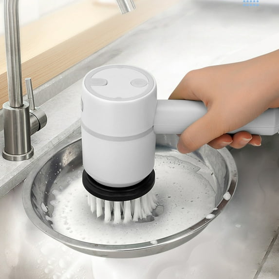 Electric Rechargeable Cleaning Brush | Grout Brush for Bathroom Wall ...