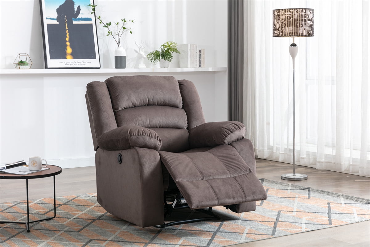 Electric Recliner,Modern Nursery Glider with Soft Cushion and Back ...
