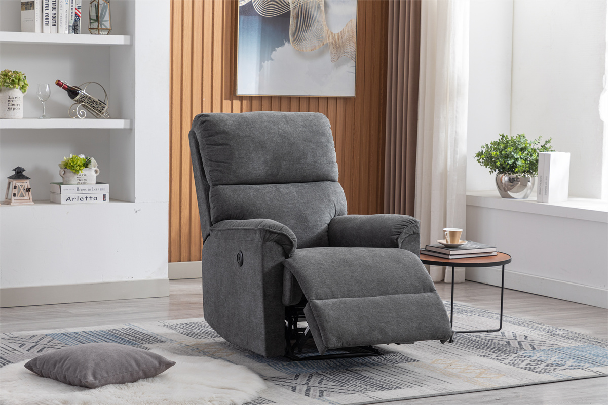 Electric Recliner,Modern Nursery Glider with USB Charge Port,Recliner ...