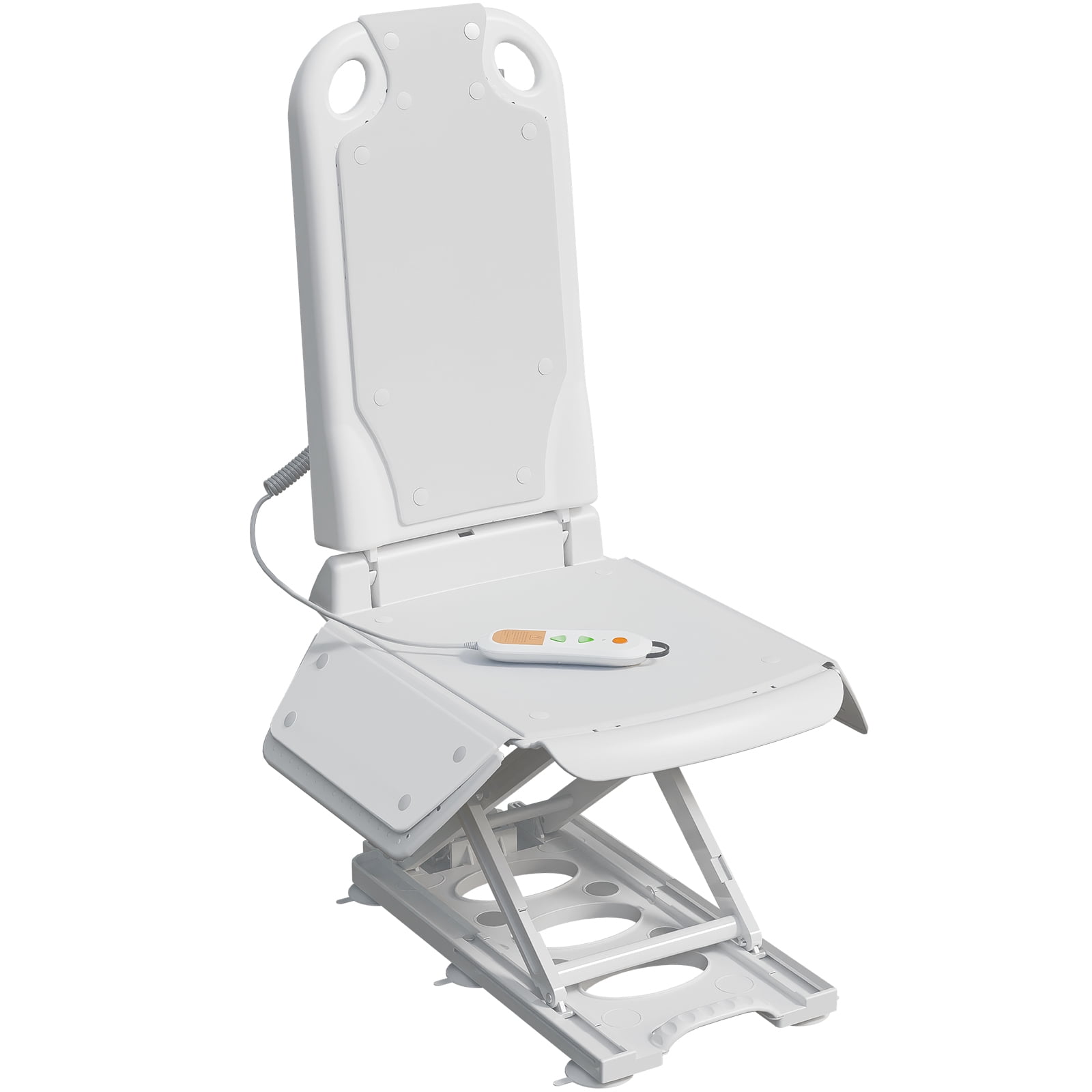 Reclinable Electric Bathroom Lift Chair, High Weight Capacity 300 Lb ...