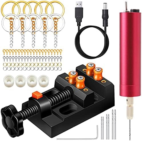Electric Resin Drill Set,Pin Vise for Resin Molds Jewelry Casting, Anti ...