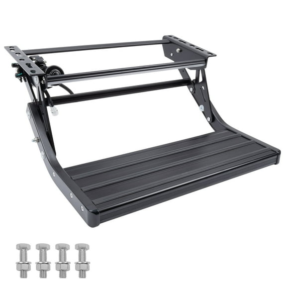 WheelX, Electric RV Steps, 1 Step, LED Lighting, 440 lbs Capacity ...