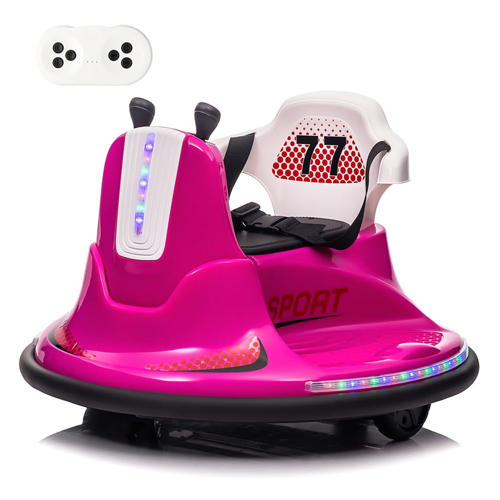 Electric Ride On Bumper Car, 6V Electric Kids Ride On Bumper Car, Baby ...