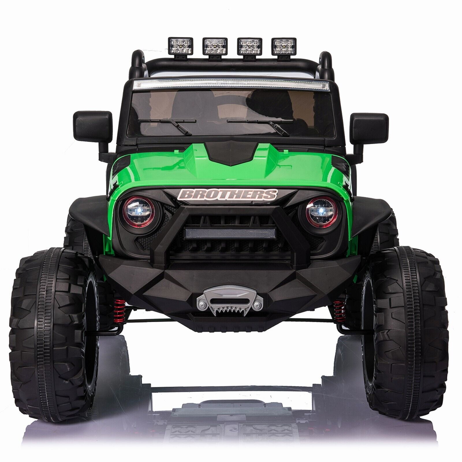 Electric Ride-On Truck for Kids with Remote Control, Music, and Lights ...
