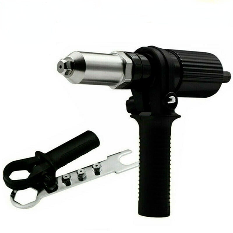 Electric Rivet Pop Nut Gun Cordless Drill Adapter Riveting Riveter ...