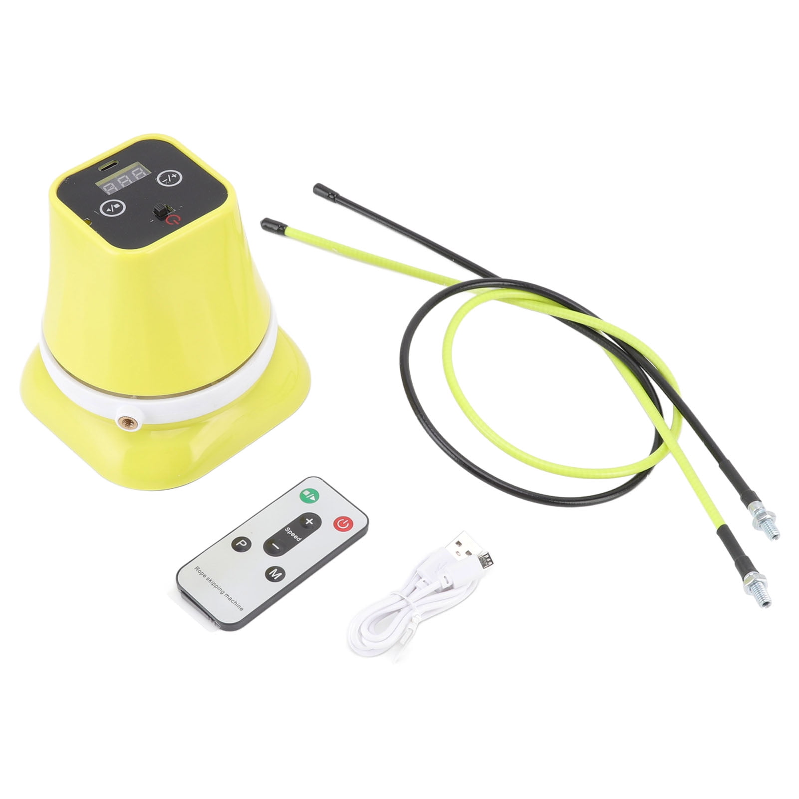 Electric Rope Skipping Machine: Hands,Free Workout With Remote Control ...