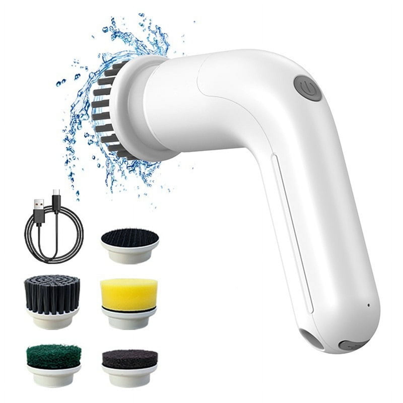 Electric Rotary Floor Scrubber, Cordless Electric Shower Floor Scrubber ...