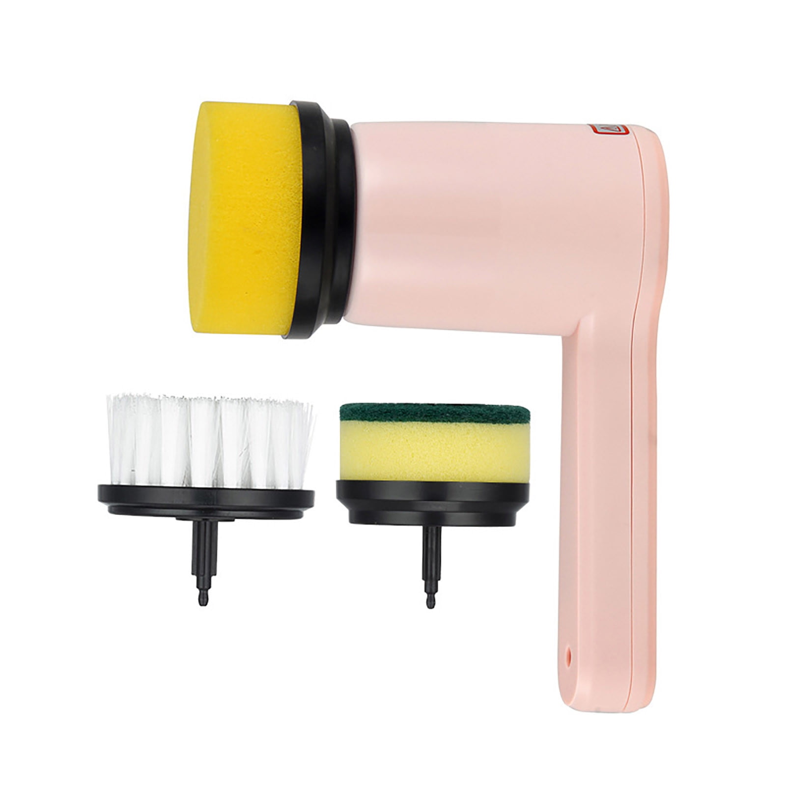 Electric Rotary Scrubber Brush - Rechargeable Cordless Power Cleaner w ...