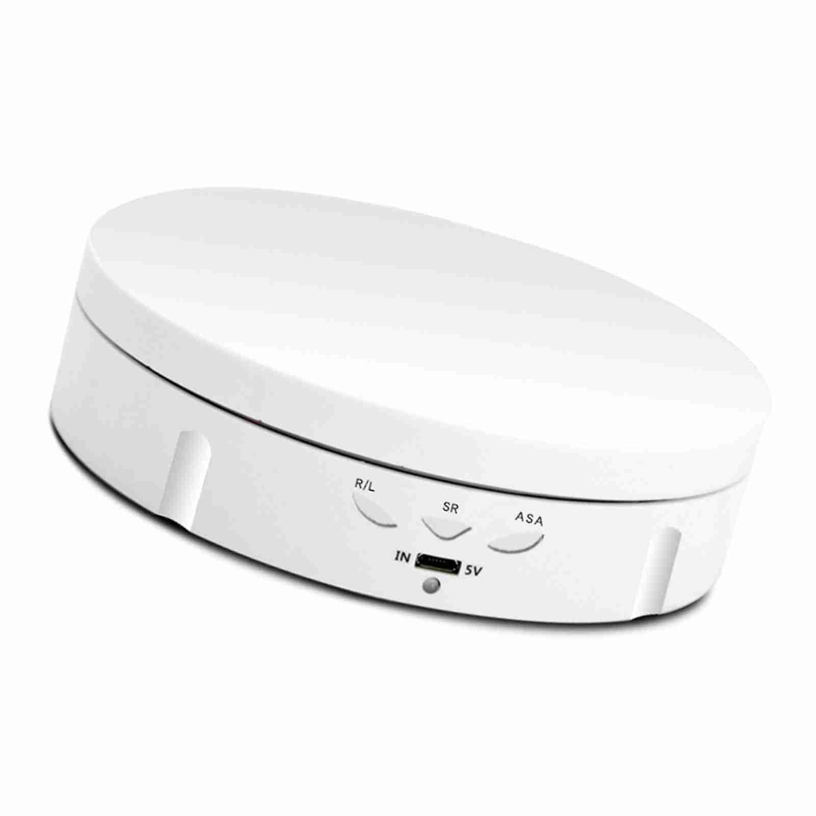 Electric Rotating Display Stand 3 Speed Adjustable 360 Turntable ...