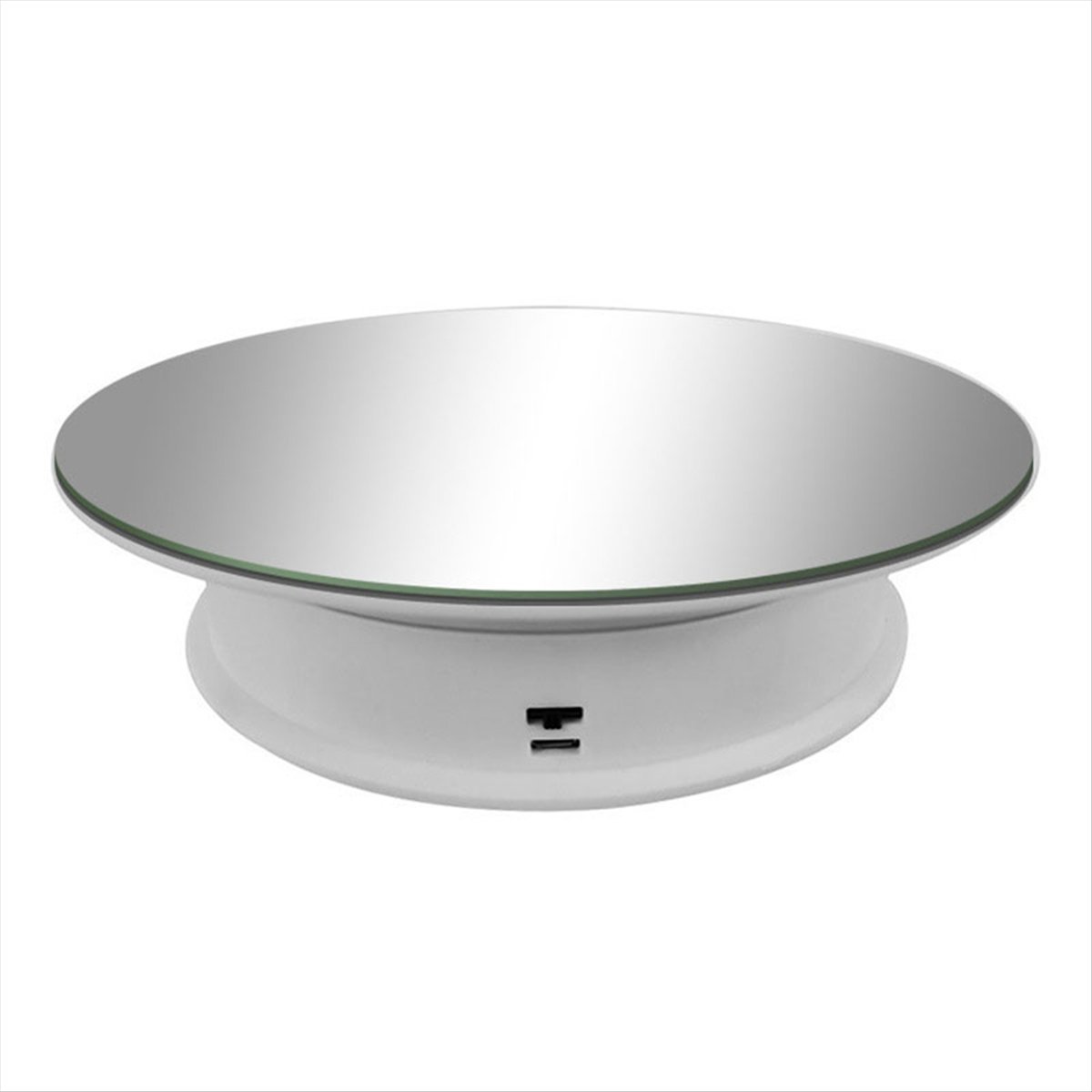 Electric Rotating Mirror Display Stand 2 Speeds Maximum Weight 3kg 360 ...