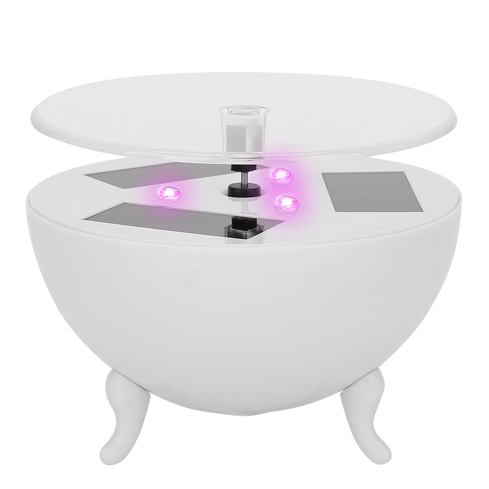 Electric Rotating Turntable Solar Powered LED Display Stand - Walmart.com