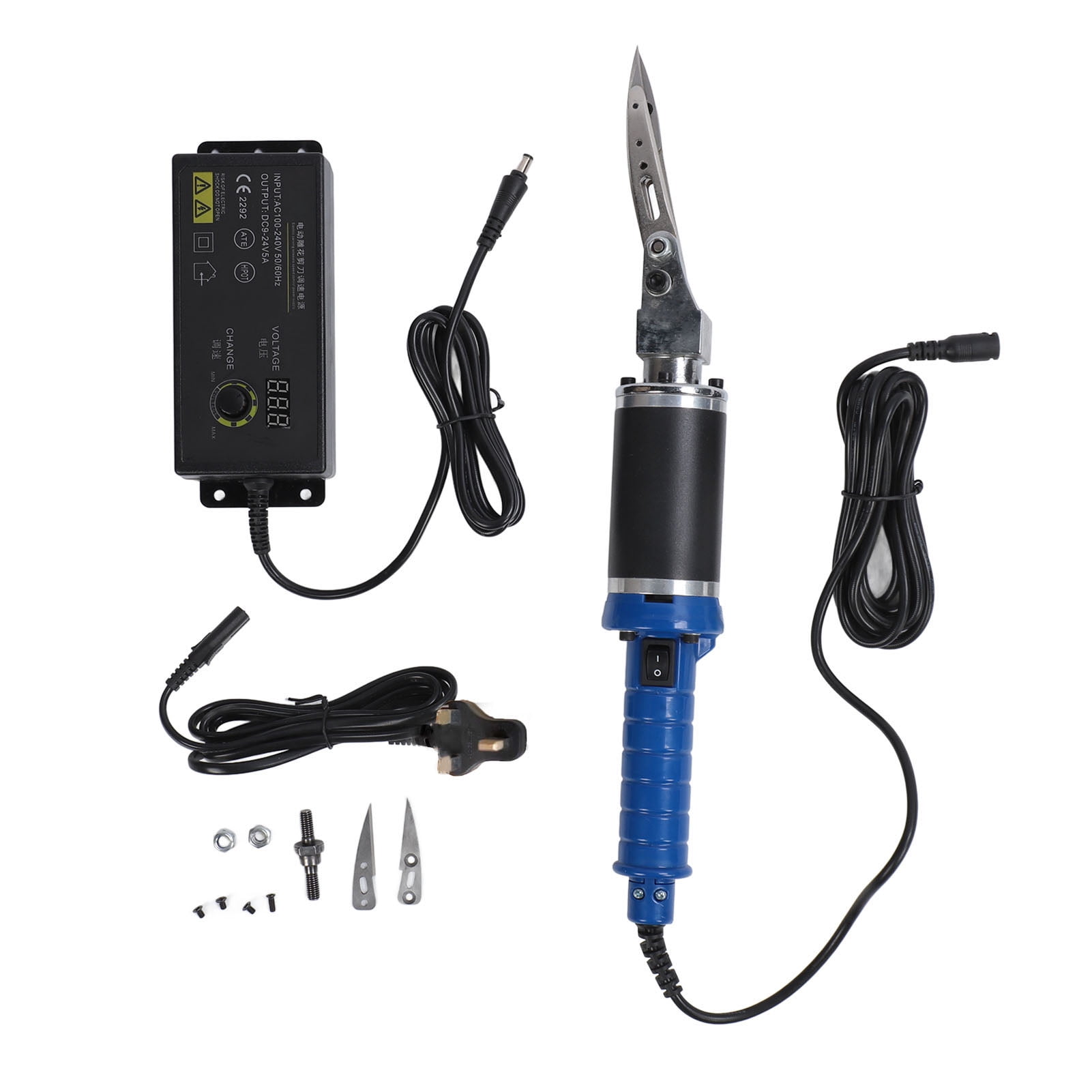 Electric Rug Carving Scissors, 200W Adjustable Speed Carpet Trimming ...