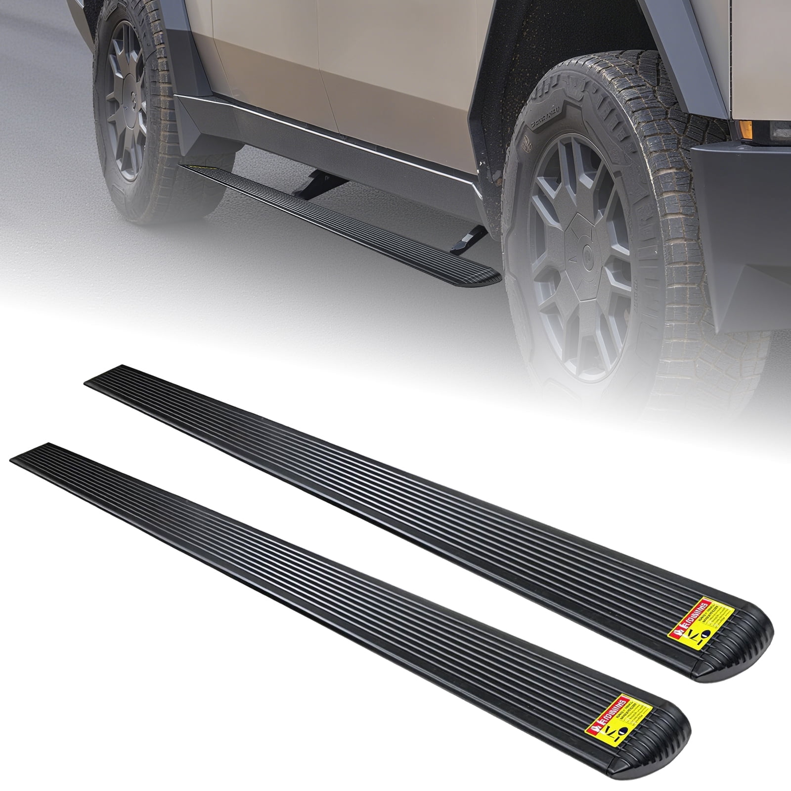 Electric Running Boards Compatible with Tesla Cybertruck – Weight ...