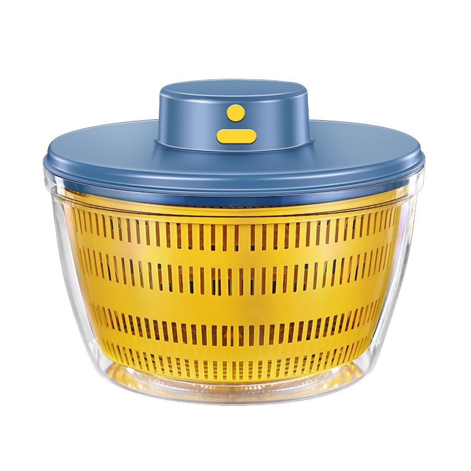 Electric Salad Spinner, 4L Wireless USB Salad Spinner Dehydrator for ...