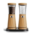 TOMEEM Electric Salt and Pepper Grinder Set, 2 Pack, Rechargeable, USB ...