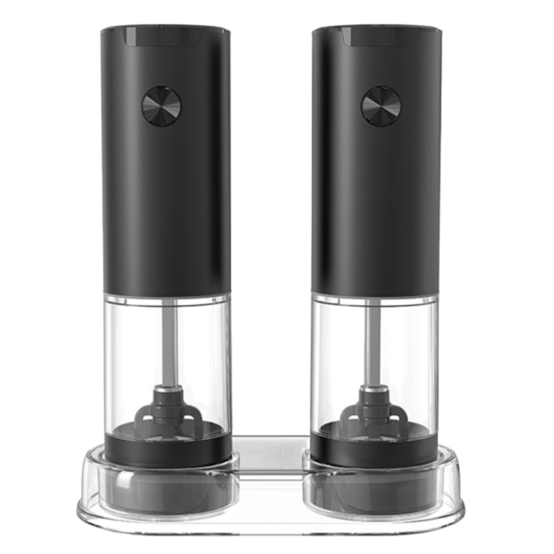Electric Salt and Peppers Grinder Spices Battery Operated Peppers Mill ...