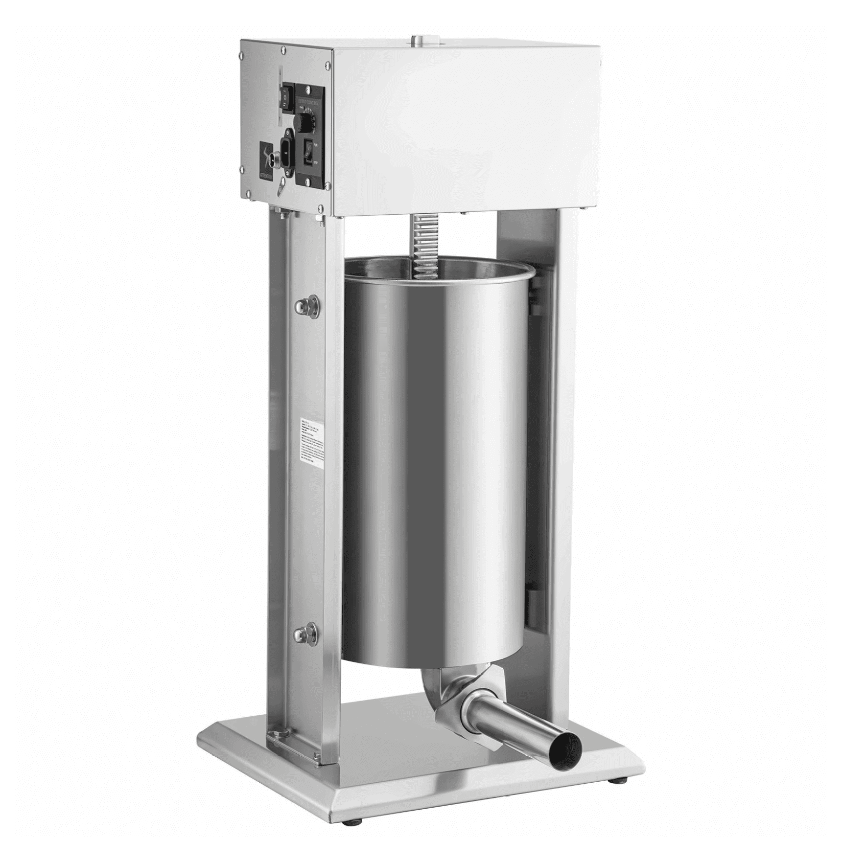 Electric Sausage Stuffer 15L Stainless Steel - 260W Variable Speed ...