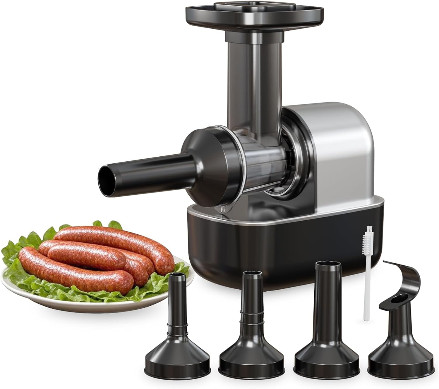 Electric Sausage Stuffer Machine, Automatic Meat Stuffer with 3 ...