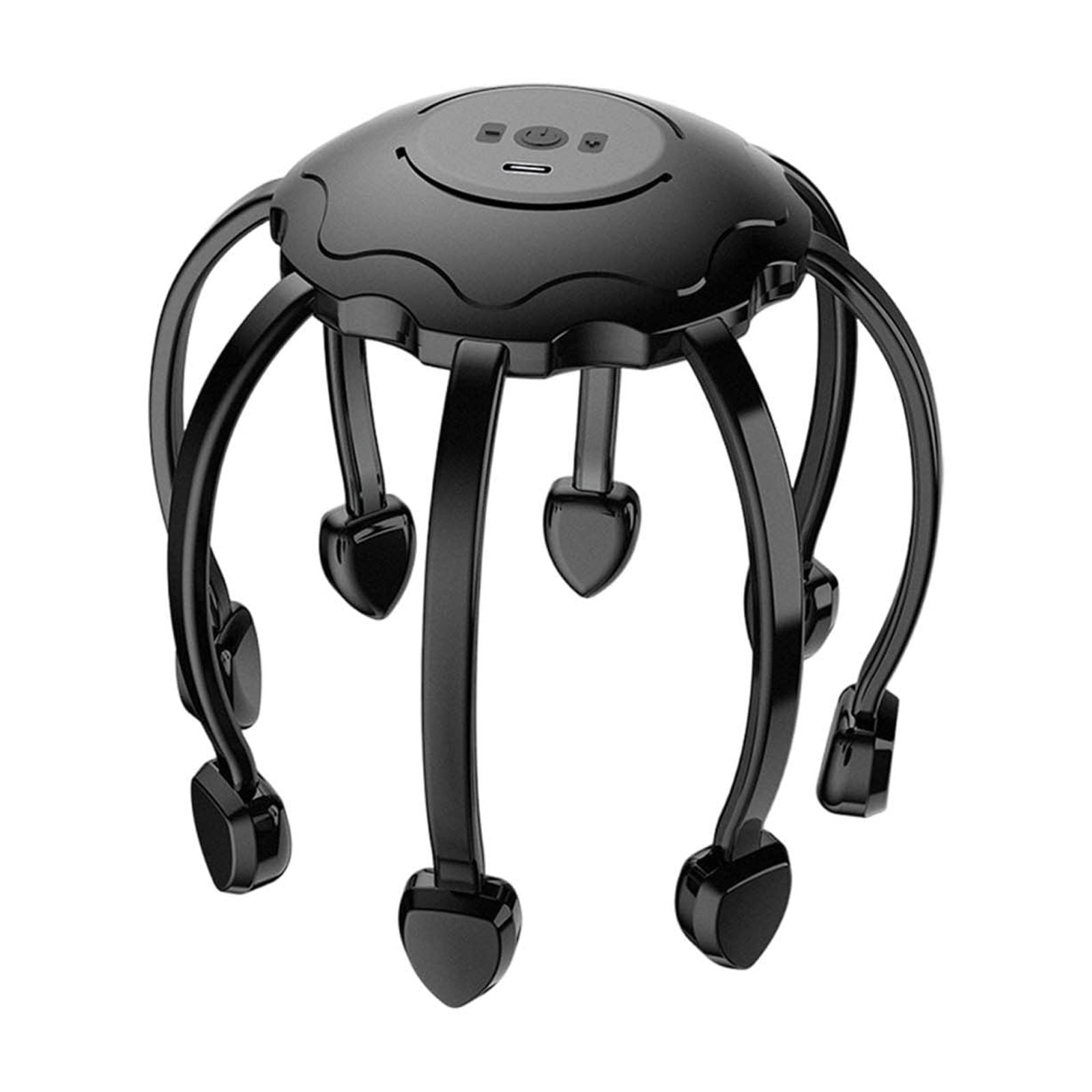 Electric Scalp Massager, 360° Octopus Head Massager Automatic 5 Modes ...