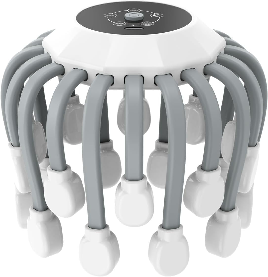 Electric Scalp Massager Head Massager Scalp with 20 Independent Massage ...