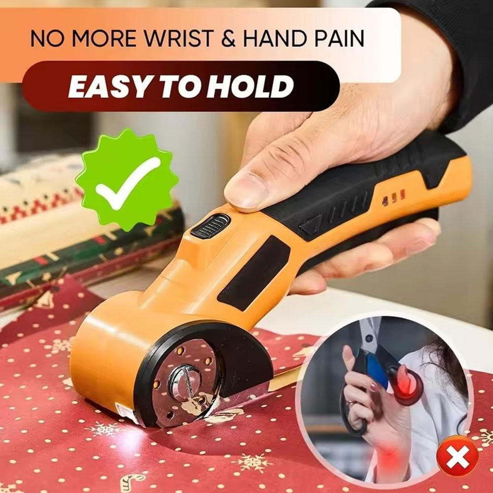Electric Scissors for Cardboard, Cordless Electric Scissors for Fabric ...