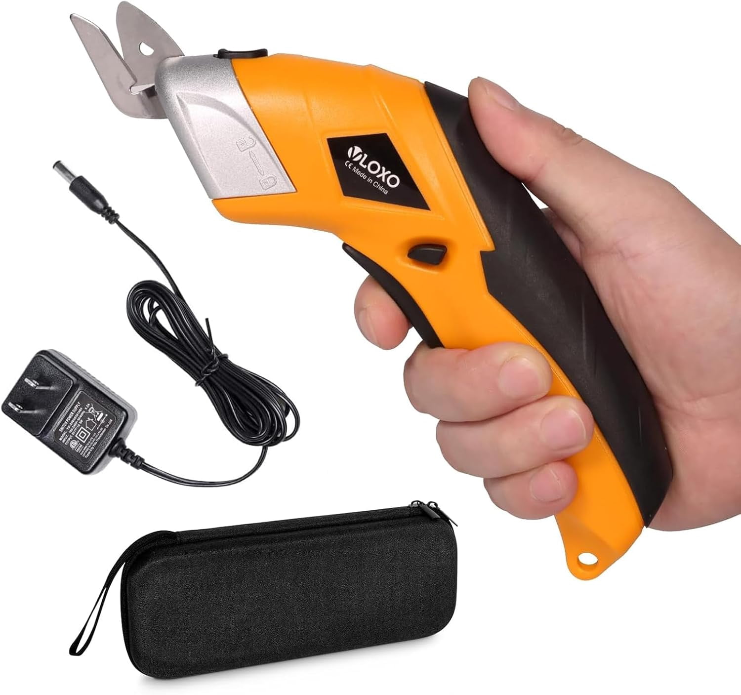 Electric Scissors, Cordless Cardboard Cutter Power Fabric Scissors Mini ...