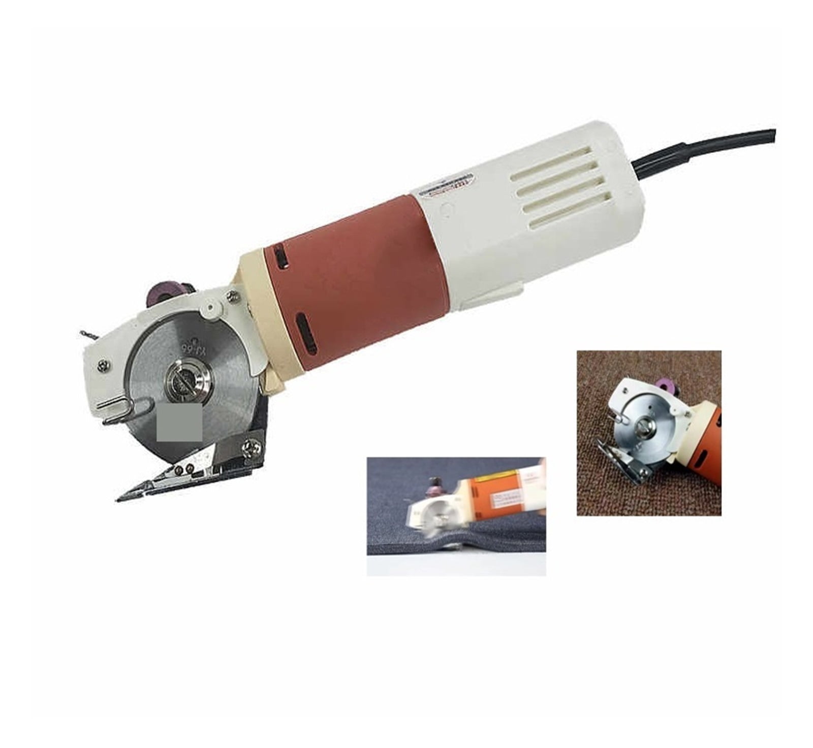 Electric Scissors Cutting Cloth Machine Round Knife Cloth Cutter 65mm ...