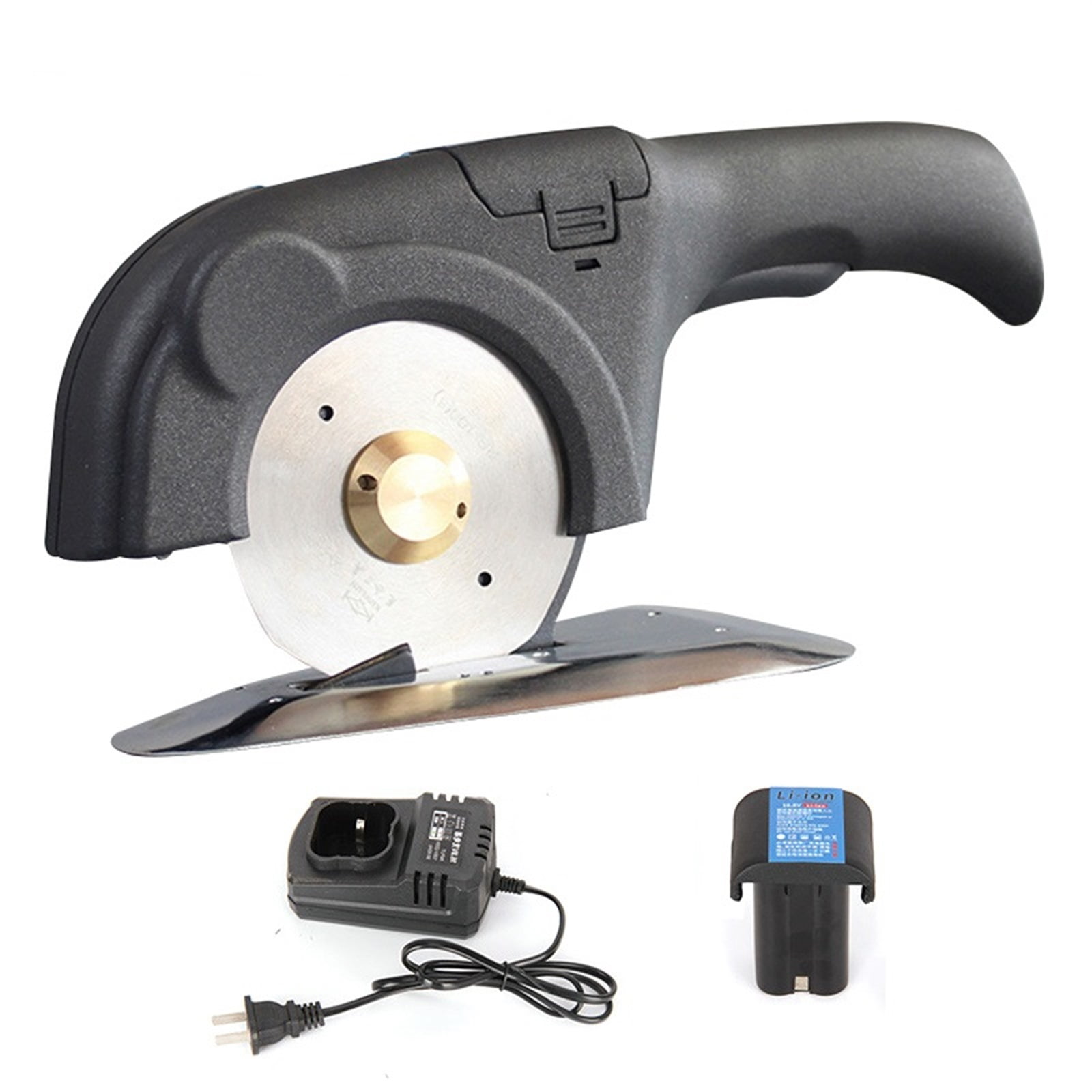 Electric Scissors Fabric Carpet Leather Rechargeable Round Knife ...