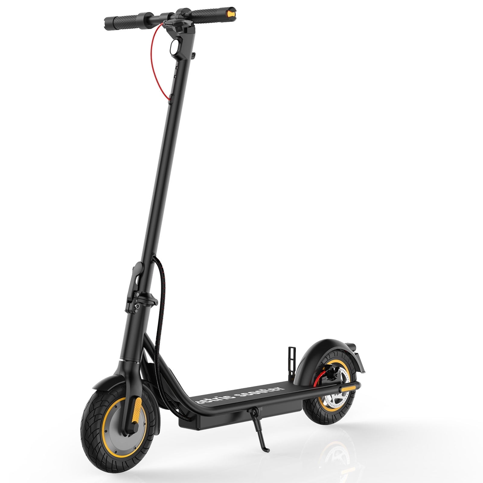 Electric Scooter with 10" Solid Tires, 500W Motor, 19MPH Speed ...
