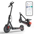 Electric Scooter, 350W Motor, 10" Wear-resistant Solid Tires, 19Mph, 21 ...