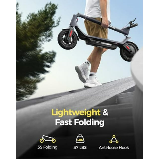 Electric Scooter A6L ECO,Electric Scooter Adults with 10IN Shock ...