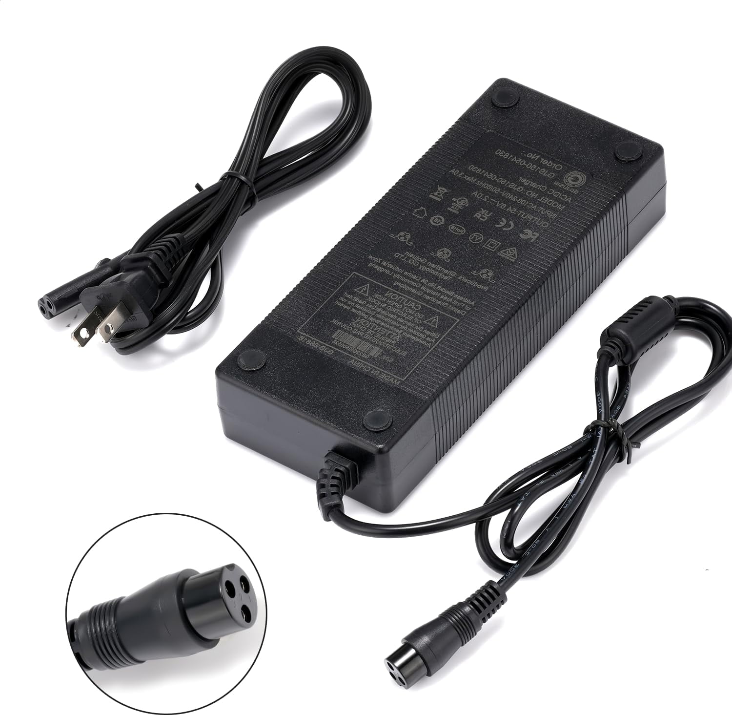 Electric Scooter for Adult Charger (54.6V 2A), Suitable for Circooter ...