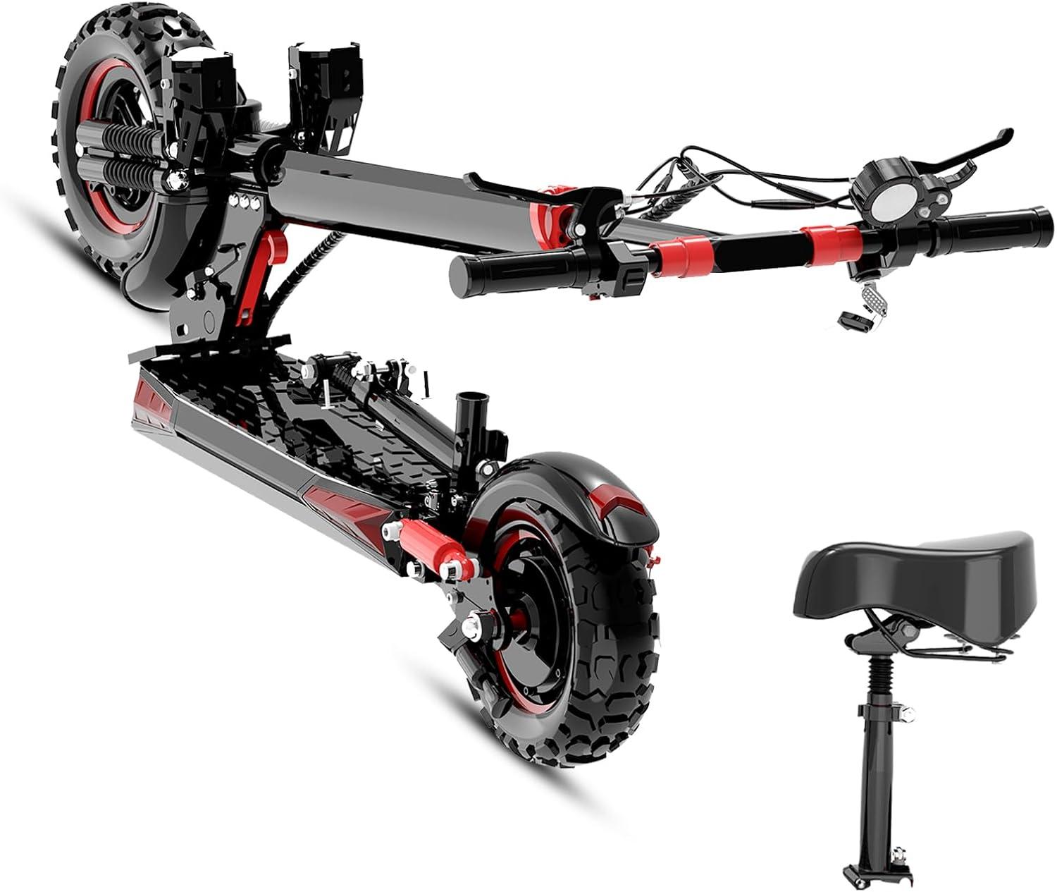 Electric Scooter Adults,11" Off-Road Tires,48V 21AH Big Battery,1200W ...