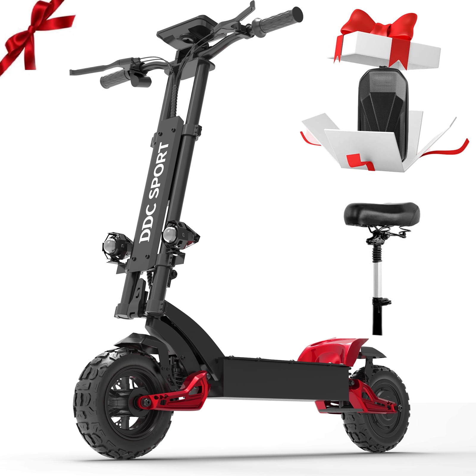 Electric Scooter Adults 1500W Powerful Motors Top Speed 28MPH, 48V 20Ah ...