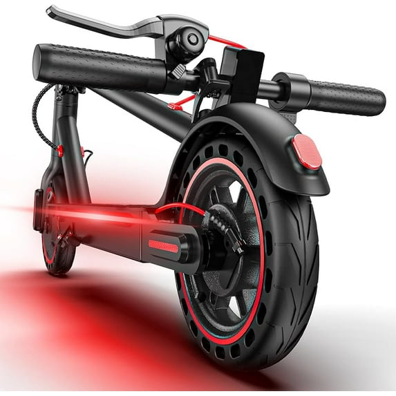 Electric Scooter Adults, Up to 19/21/22Mph & 19/23/25Miles, 8.5/10" Honeycomb Solid Tires ...