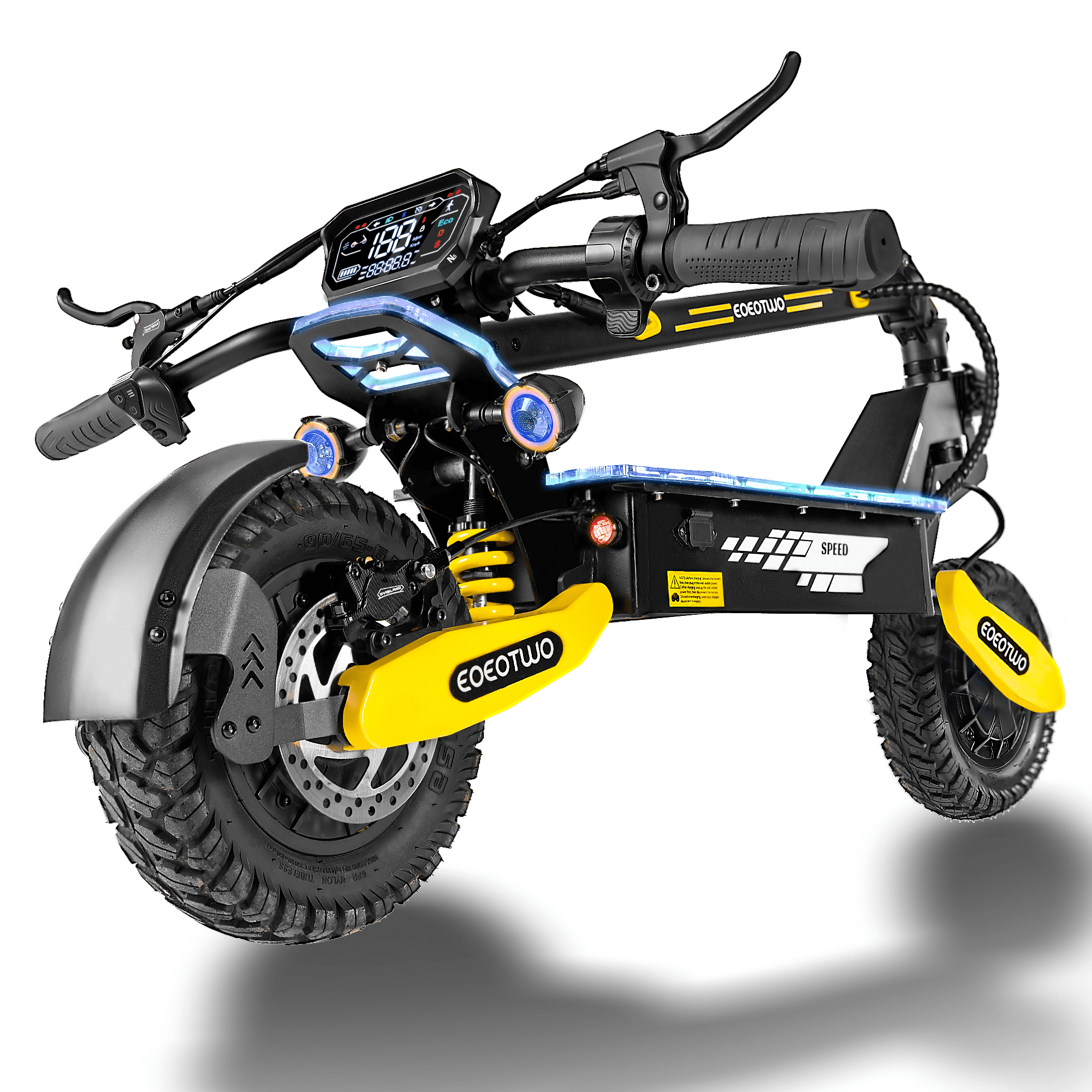GT06Plus Electric Scooter, 2400W Dual Motors,52V 23.4AH, 40MPH, 43-Mile ...