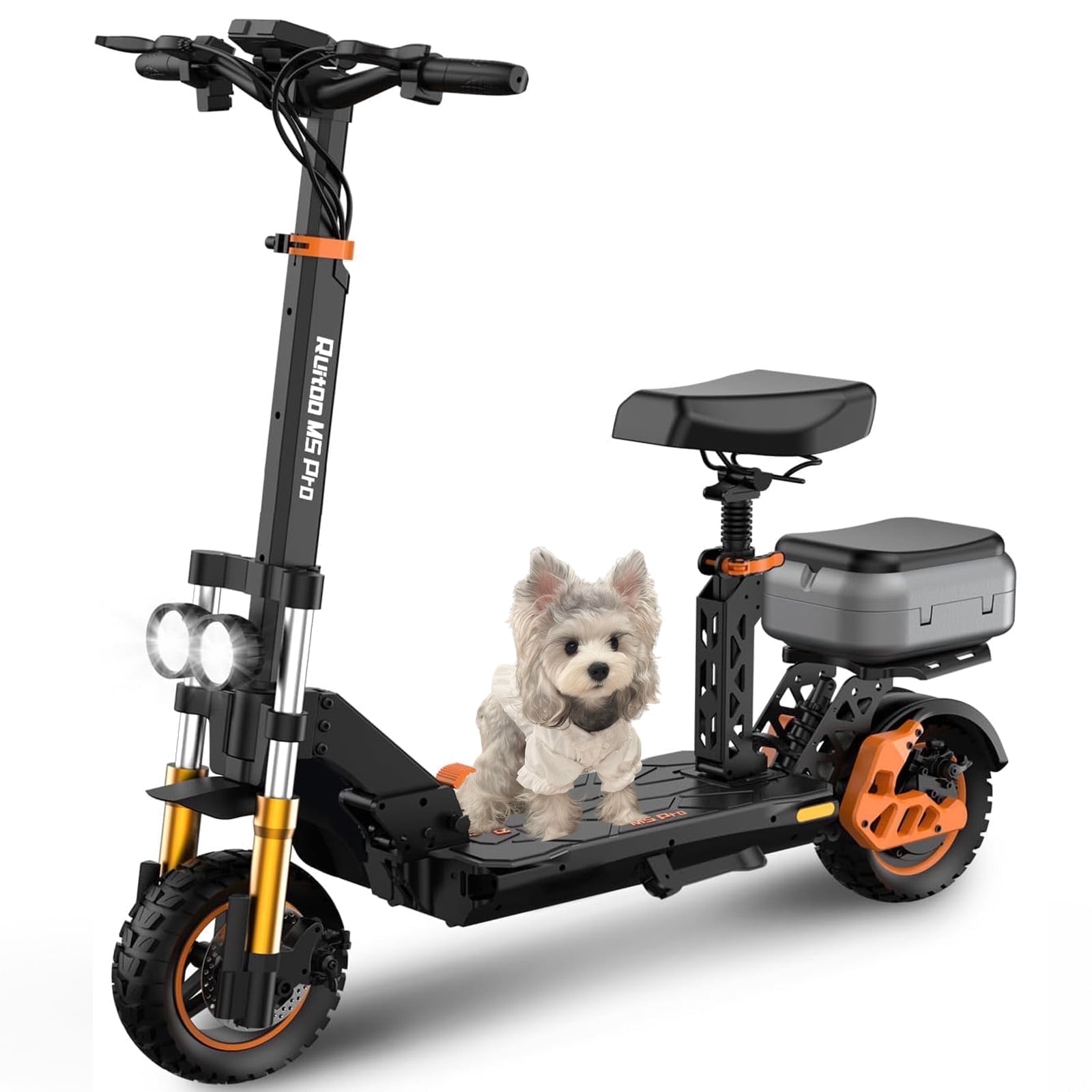 Electric Scooter Adults, 50 Miles Max Range, 34 Mph Max Speed, 1600W ...