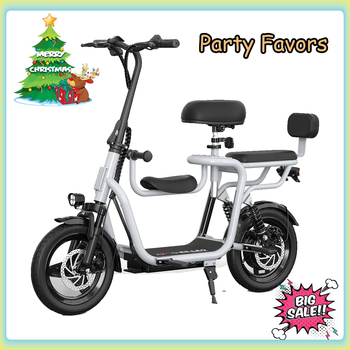 Electric Scooter Adults, 500W Motor, 17.5MPH 20Miles Range Electric ...