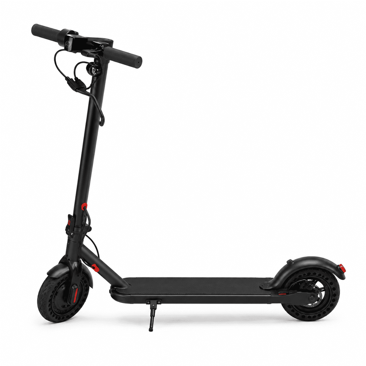 Electric Scooter Black 350W 8.5' Foldable Scooter for Adults and Teens ...