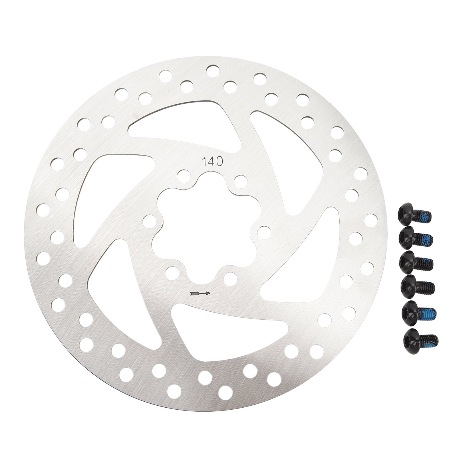 Electric Scooter Brake Disc,Stainless Steel 140mm Brake Rotor,Electric ...