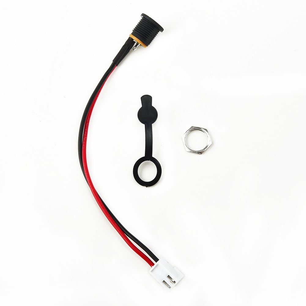 Electric Scooter Charging Port DC5.5x2.1mm Charger Round Hole Socket ...